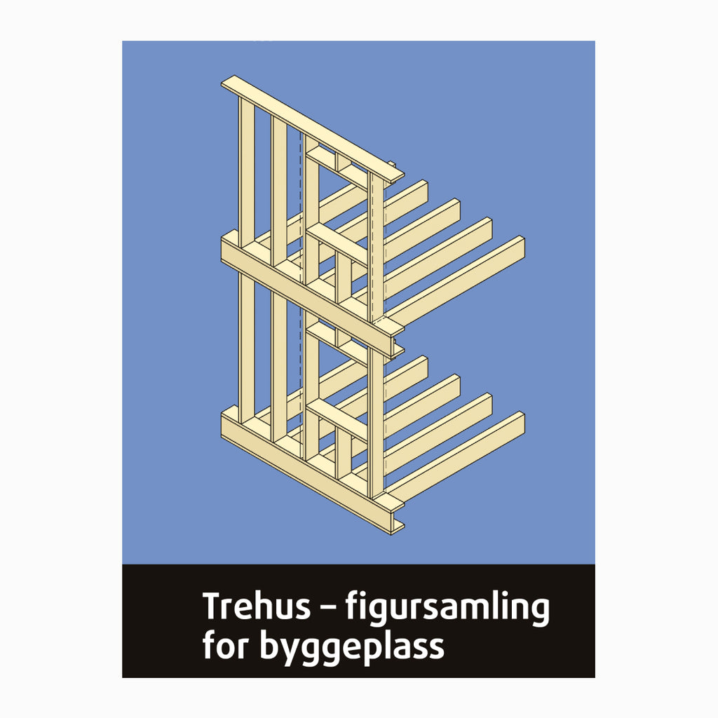 Trehus - figursamling for byggeplass - SINTEF Store